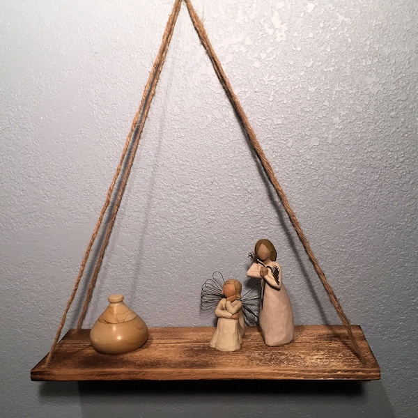 Rustic Wood Shelf - Etsy