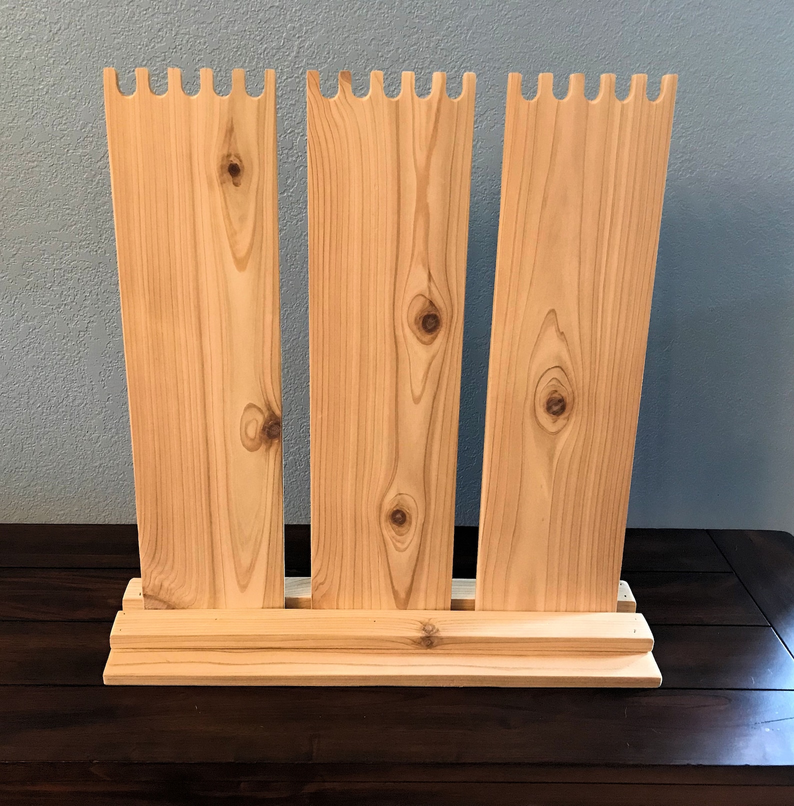 Multi-necklace Display in Raw Cedar With 3 Easels | Etsy