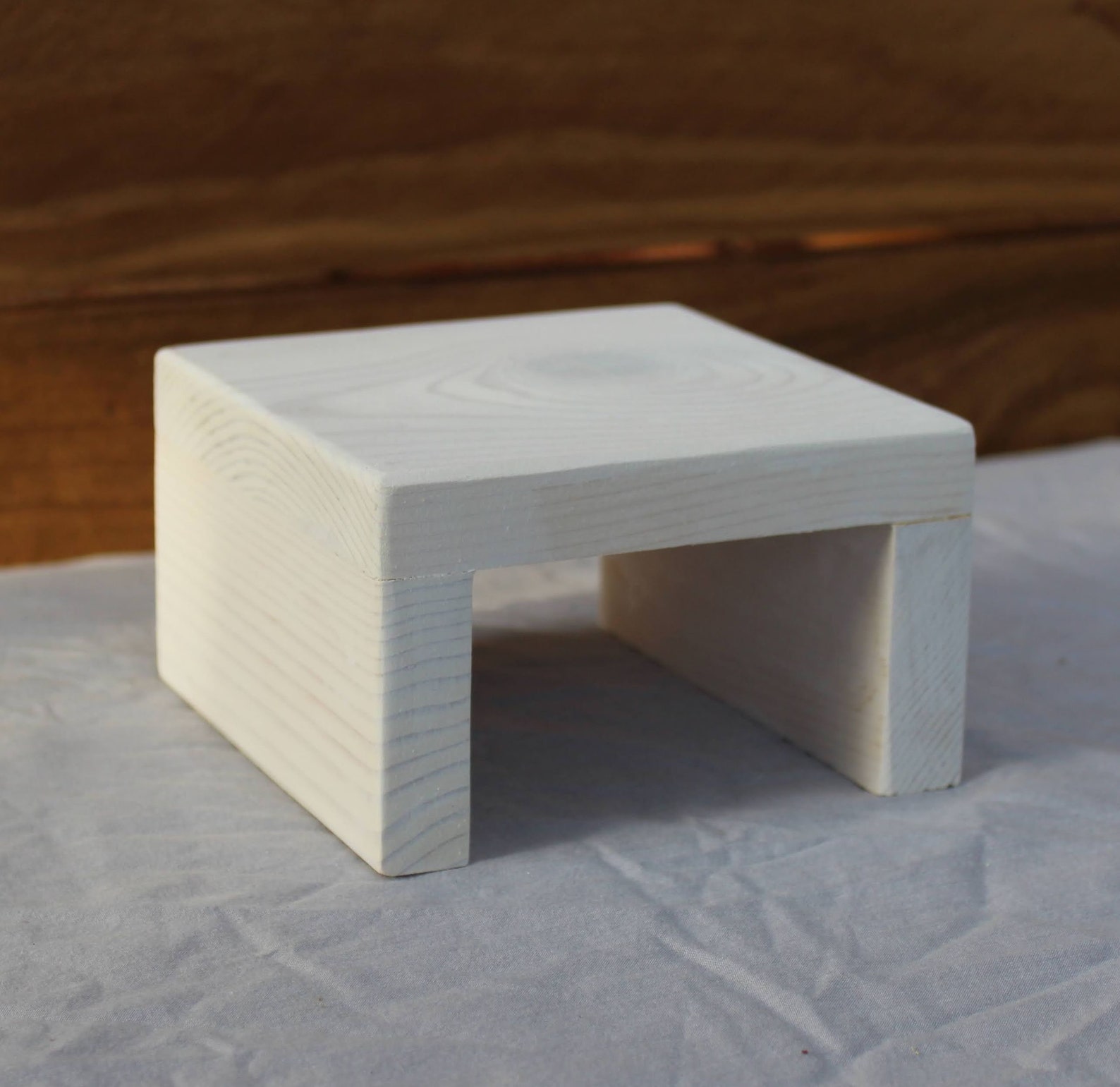 Wood Risers in White Washed Pine Jewelry Risers Display - Etsy
