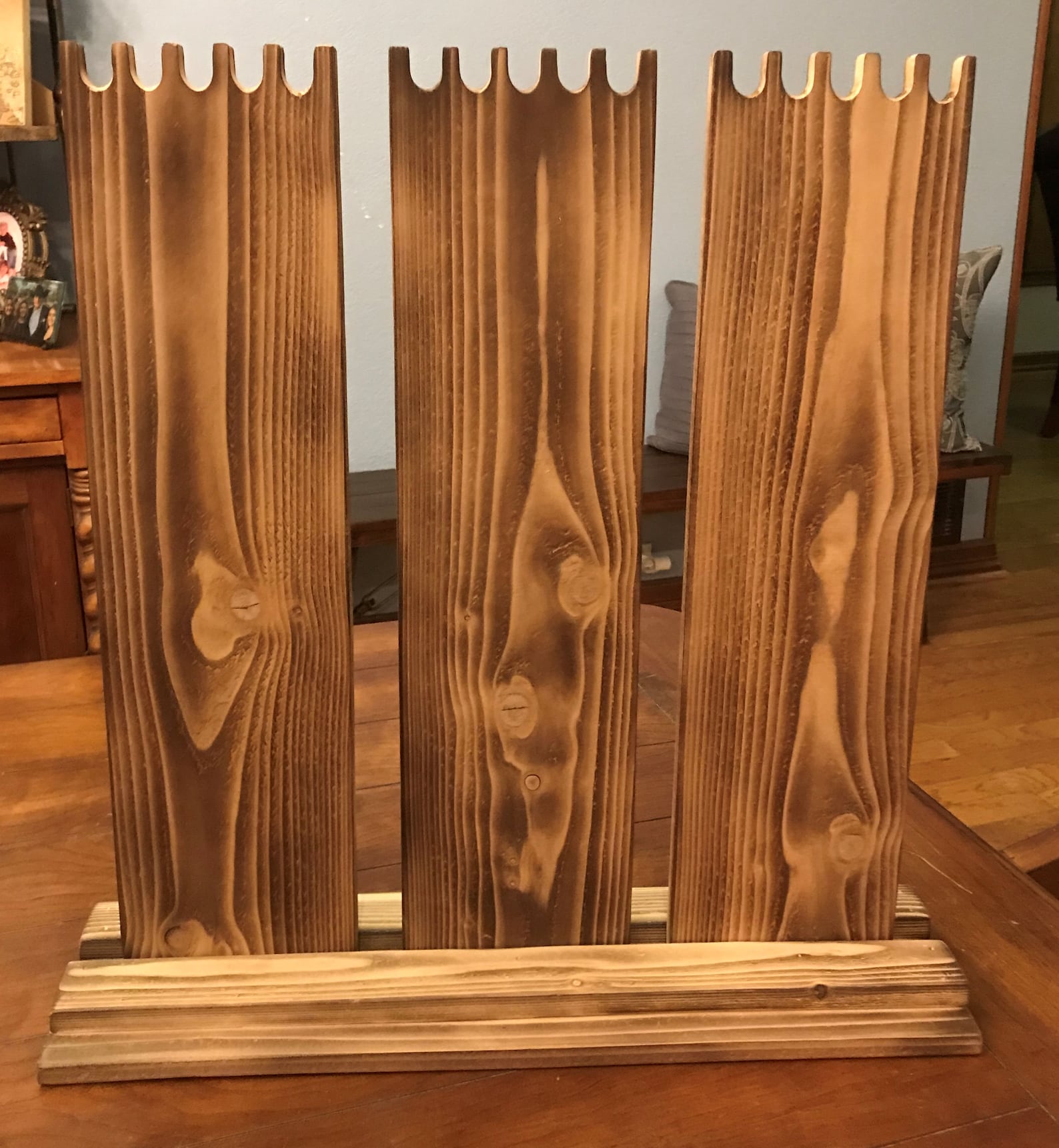 Multi-necklace Display in Raw Cedar With 3 Easels | Etsy