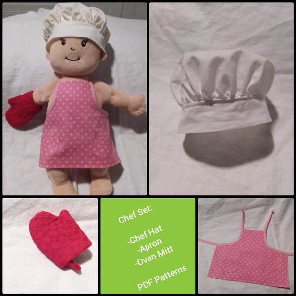 Doll Chef Hat - Etsy