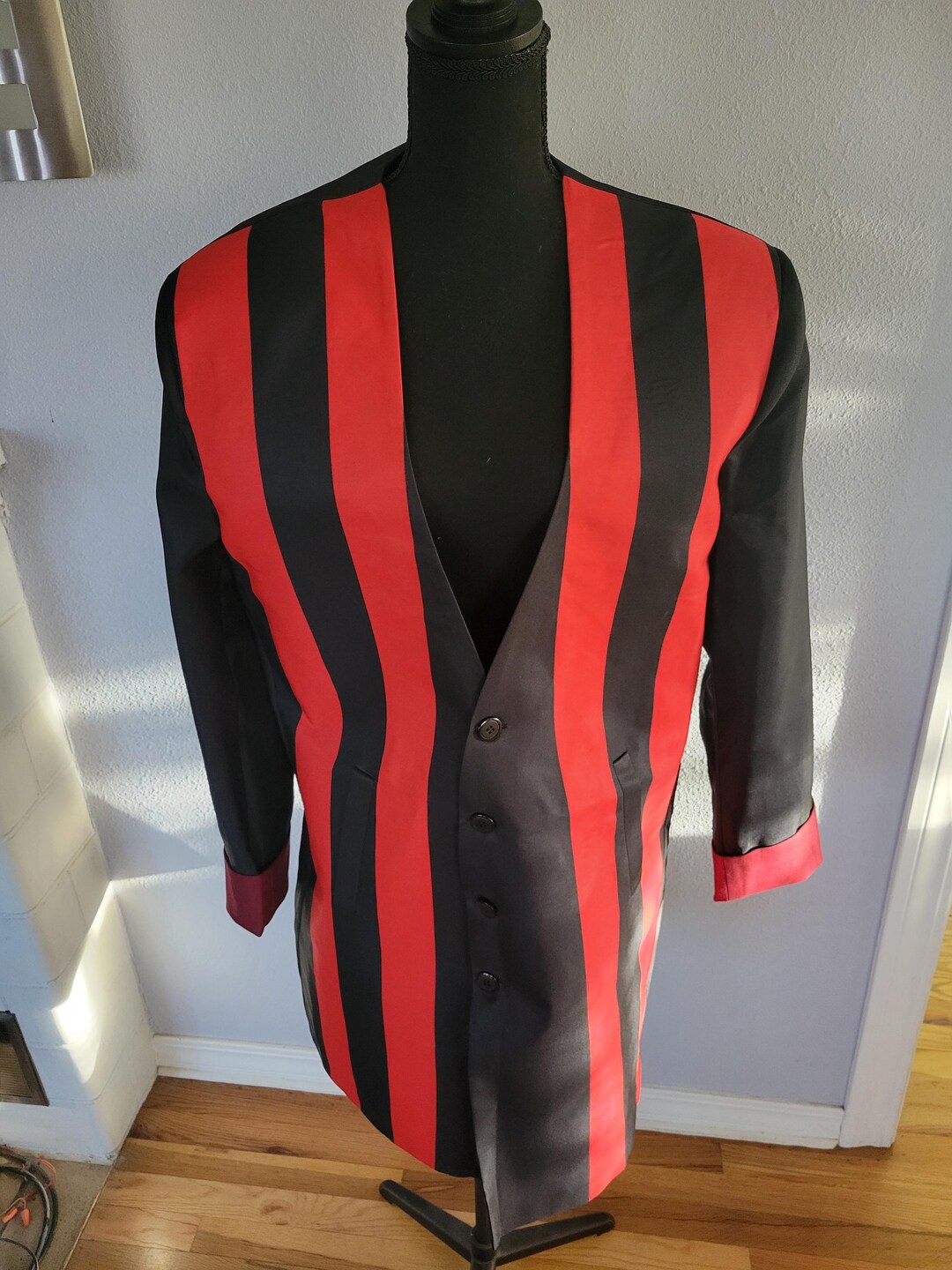 Red Black Jacket Men's NKOTB Jordan Knight New Kids on the Block ...