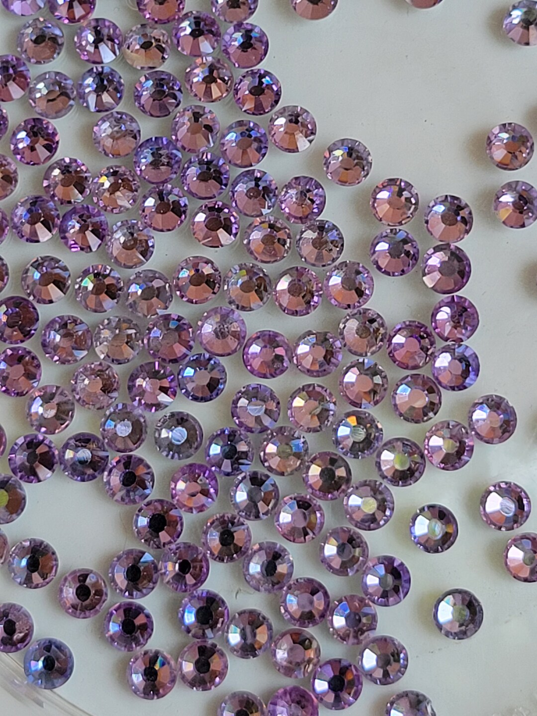Air Violet Carrington Crystal Glass Flat Back 20SS Clear #P87 Gross 144 ...