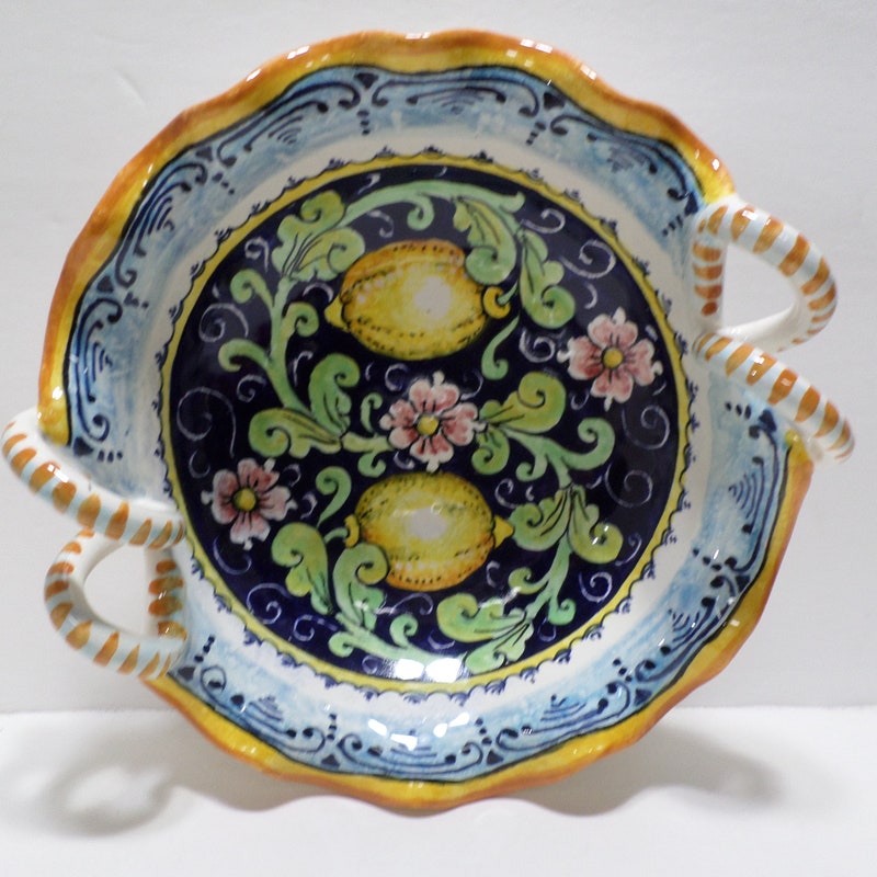 Italian Pottery Lemons - Etsy