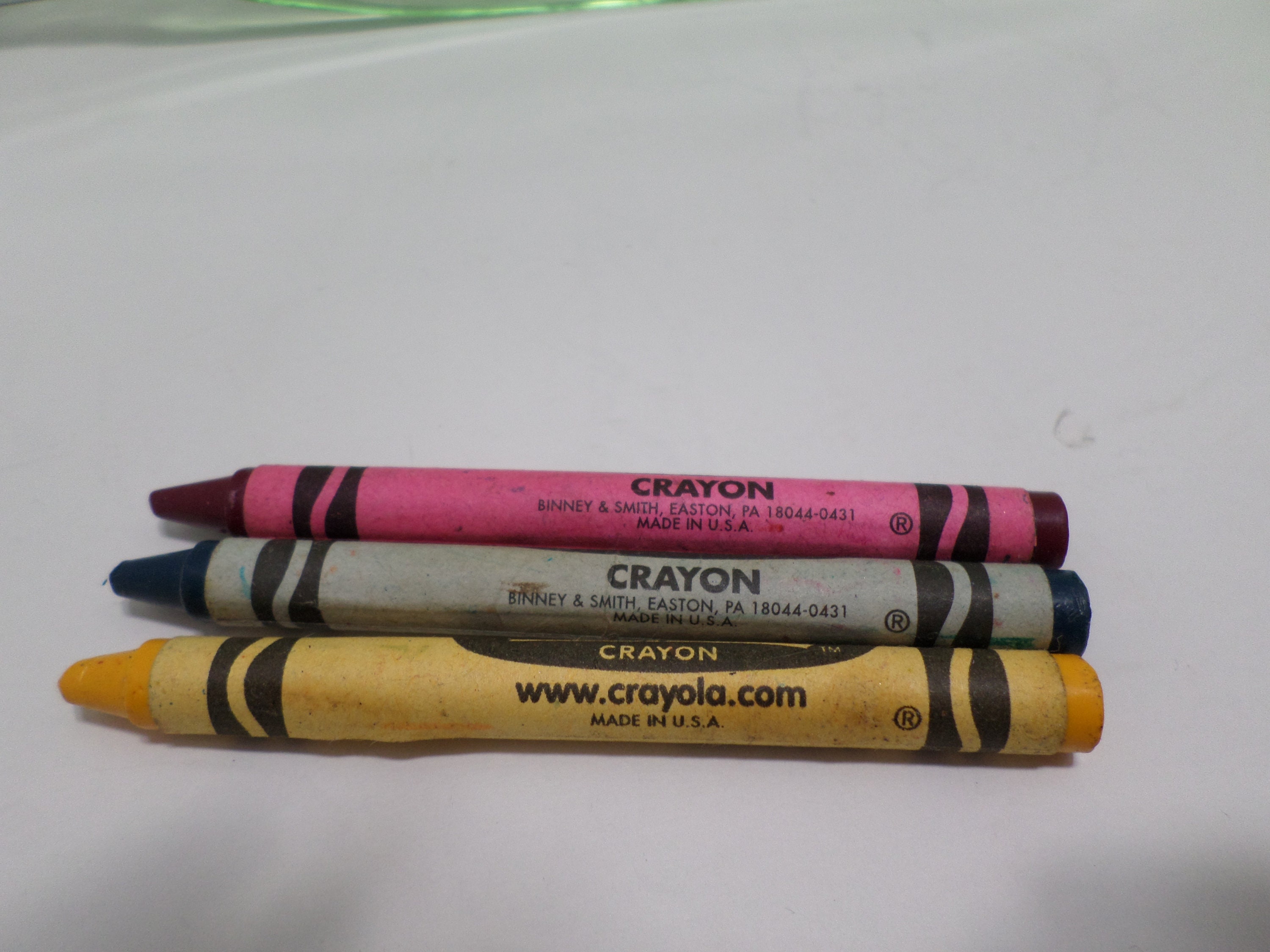 Retired Vintage Crayola Crayons Mulberry, Teal Blue, Dandelion - Etsy
