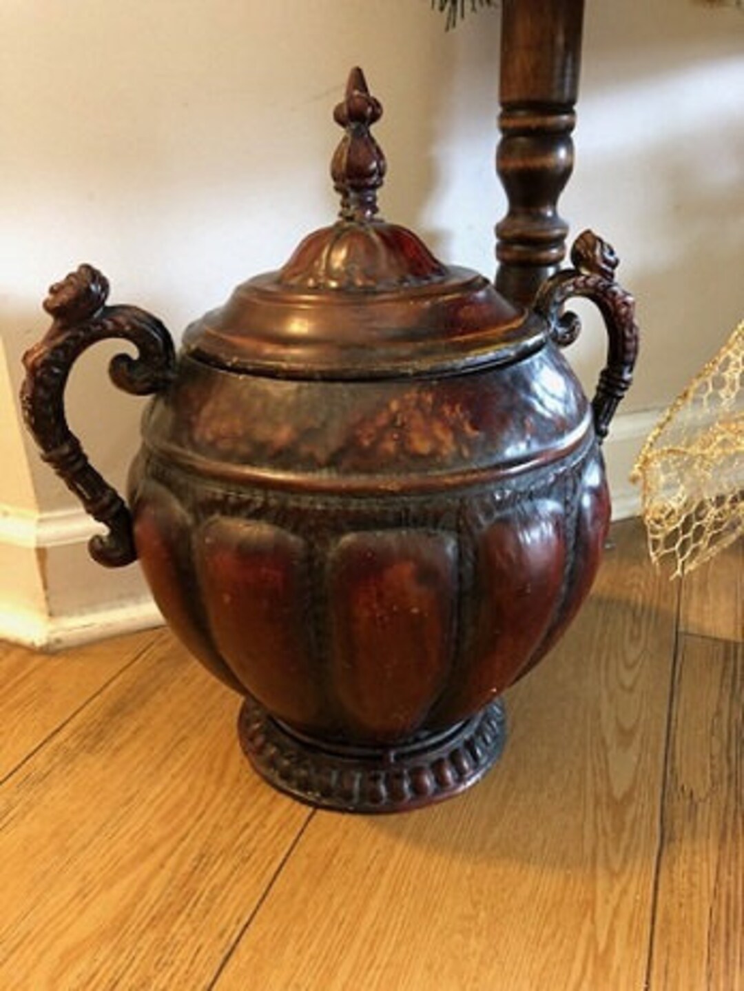 Vintage Metal Pot - Etsy