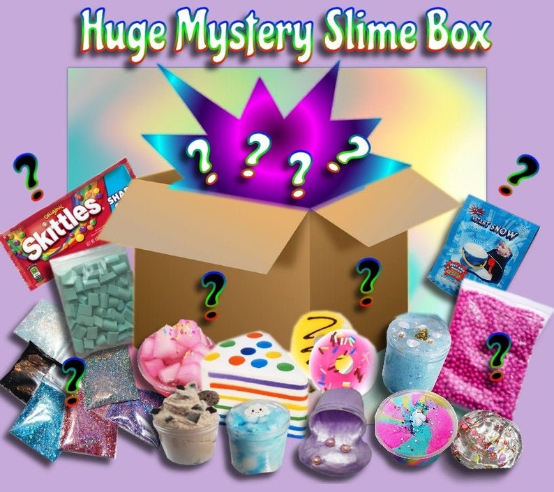 Huge Mystery Slime Box. No Slime Repeats. You Are Going to Love This ...