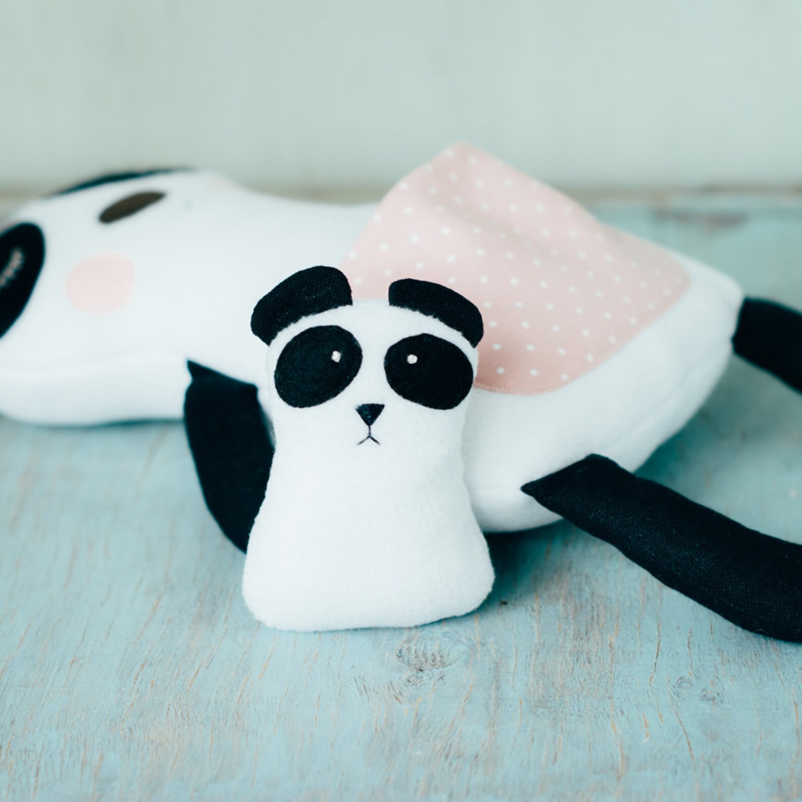 Panda Sewing Pattern PDF Animal Toys Tutorial Stuffed Toy | Etsy