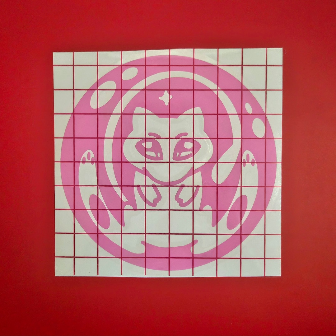 Mew Vinyl Decal - Etsy