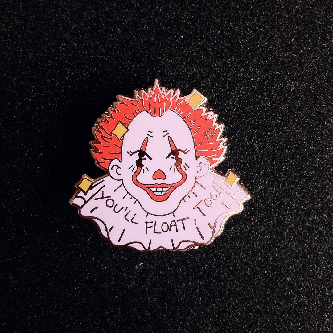 Kawaii Pennywise Enamel Pin - Etsy