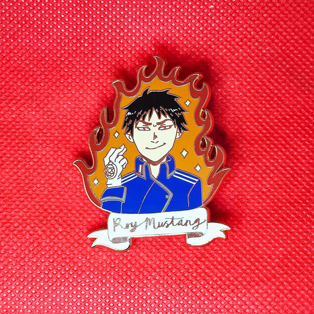 FMA | Flame Alchemist Enamel Pin - Etsy