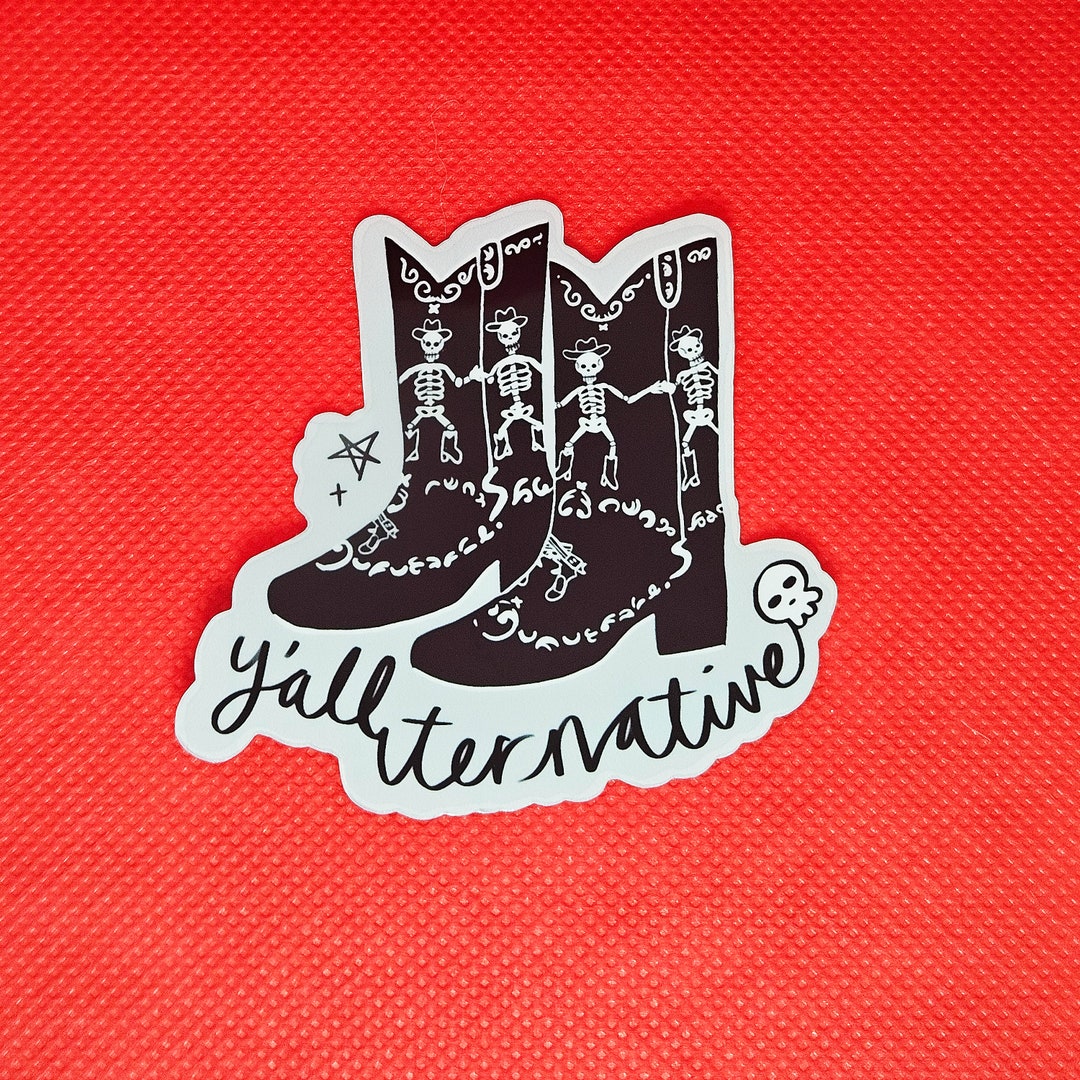 Y'allternative Sticker - Etsy