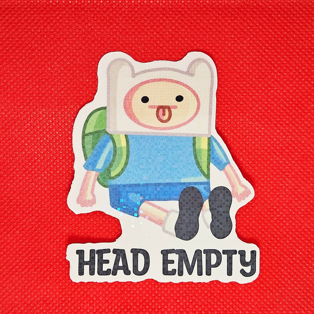 Holographic Finn Sticker - Etsy