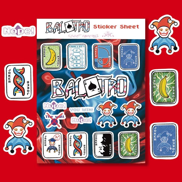 Balatro Sticker - Etsy