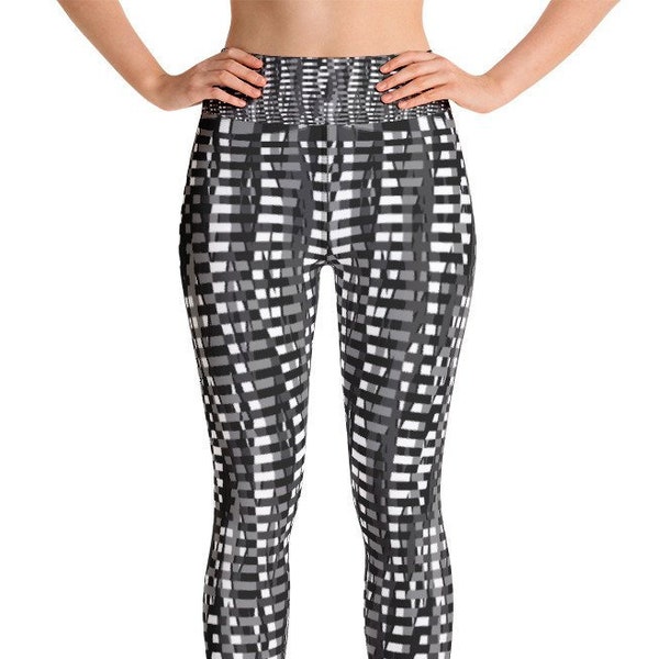 Geometric Leggings - Etsy