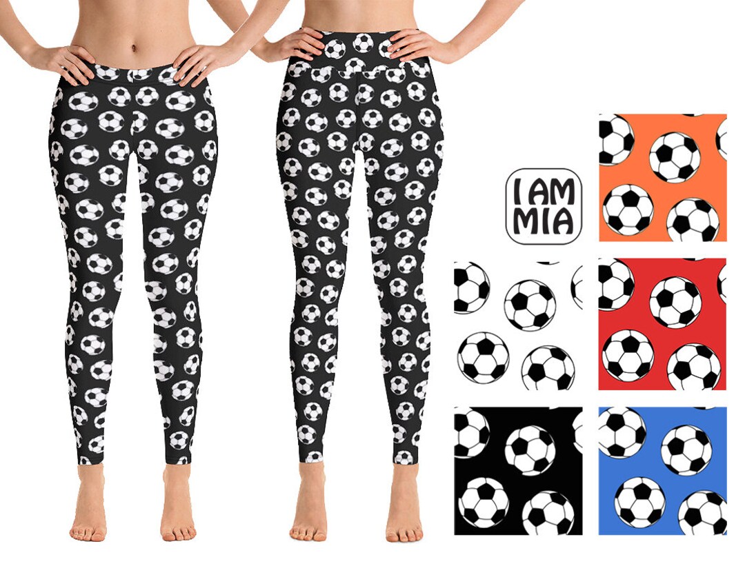 Football Leggings, Soccer Tights, Active Wear for Women, Many Sizes and ...