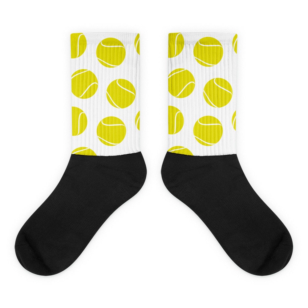 Tennis Socks, Funky Socks, Tennis Gift for Him, Sports Socks, Tennis ...