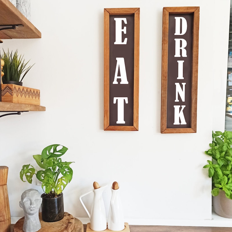 Eat Kitchen Sign - Etsy