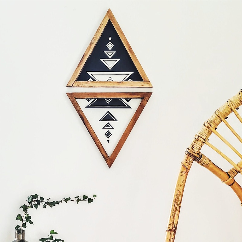 Aztec Wood Sign - Etsy