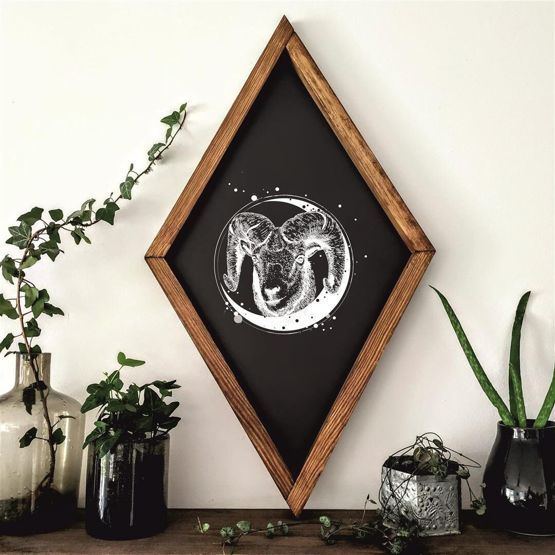 Custom Zodiac Sign Wall Decor - Handcrafted Wooden Astrology Art Pieces ...