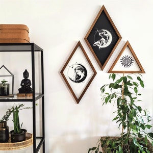 Handmade Zodiac Wood Panels - Personalized Astrology Signs for Gift ...