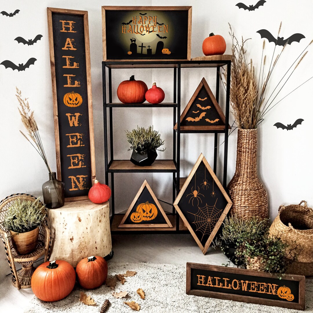 Halloween Decoration, Halloween Wall Art, Hallowen Decor, Halloween ...