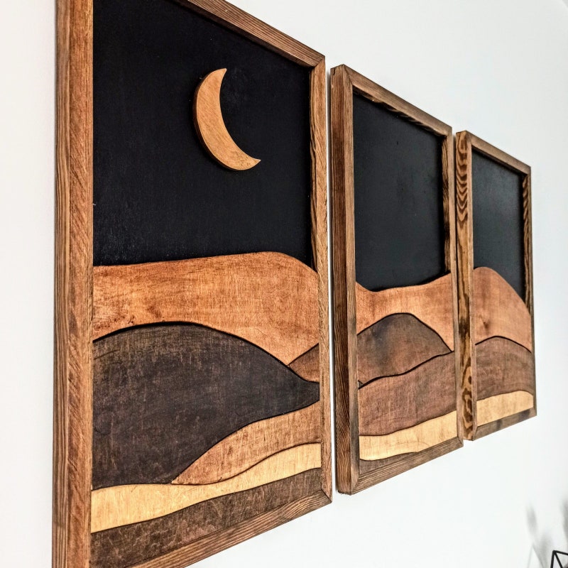 Rustic Wood Art - Etsy