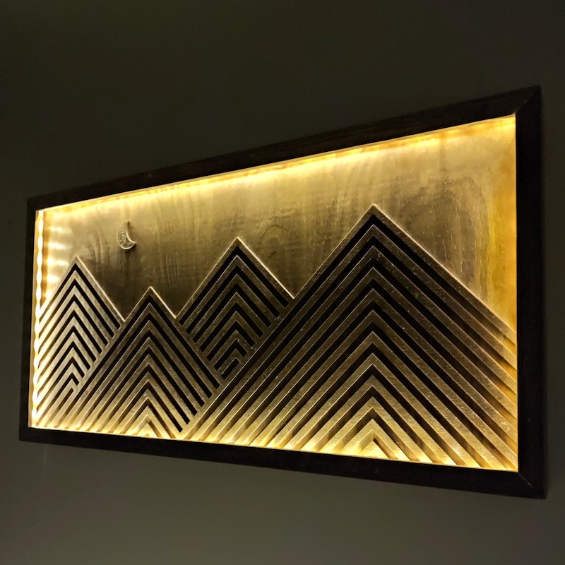 Lighted Wall Art - Etsy