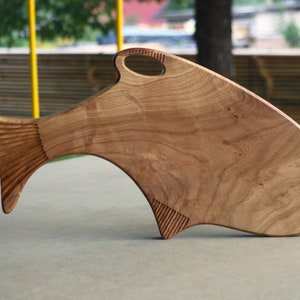 Fish Shapes Chopping Board, Serving Board Oak Wood - Etsy