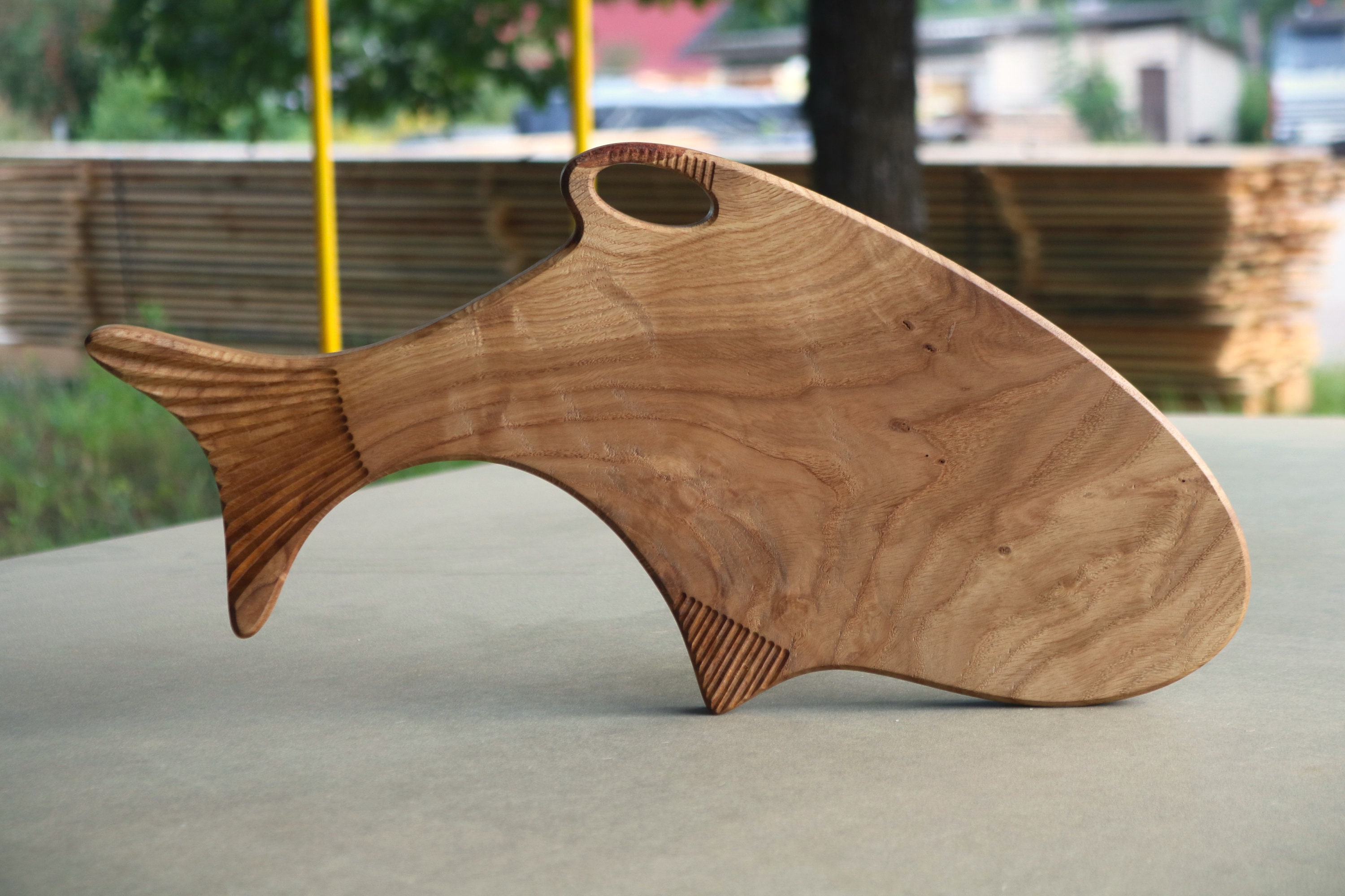 Fish Shapes Chopping Board, Serving Board! Oak Wood - Etsy