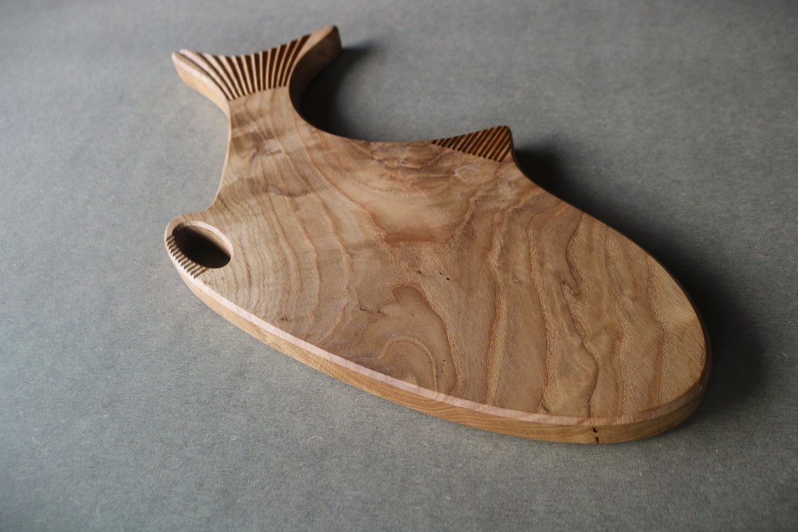 Fish Shapes Chopping Board, Serving Board! Oak Wood - Etsy