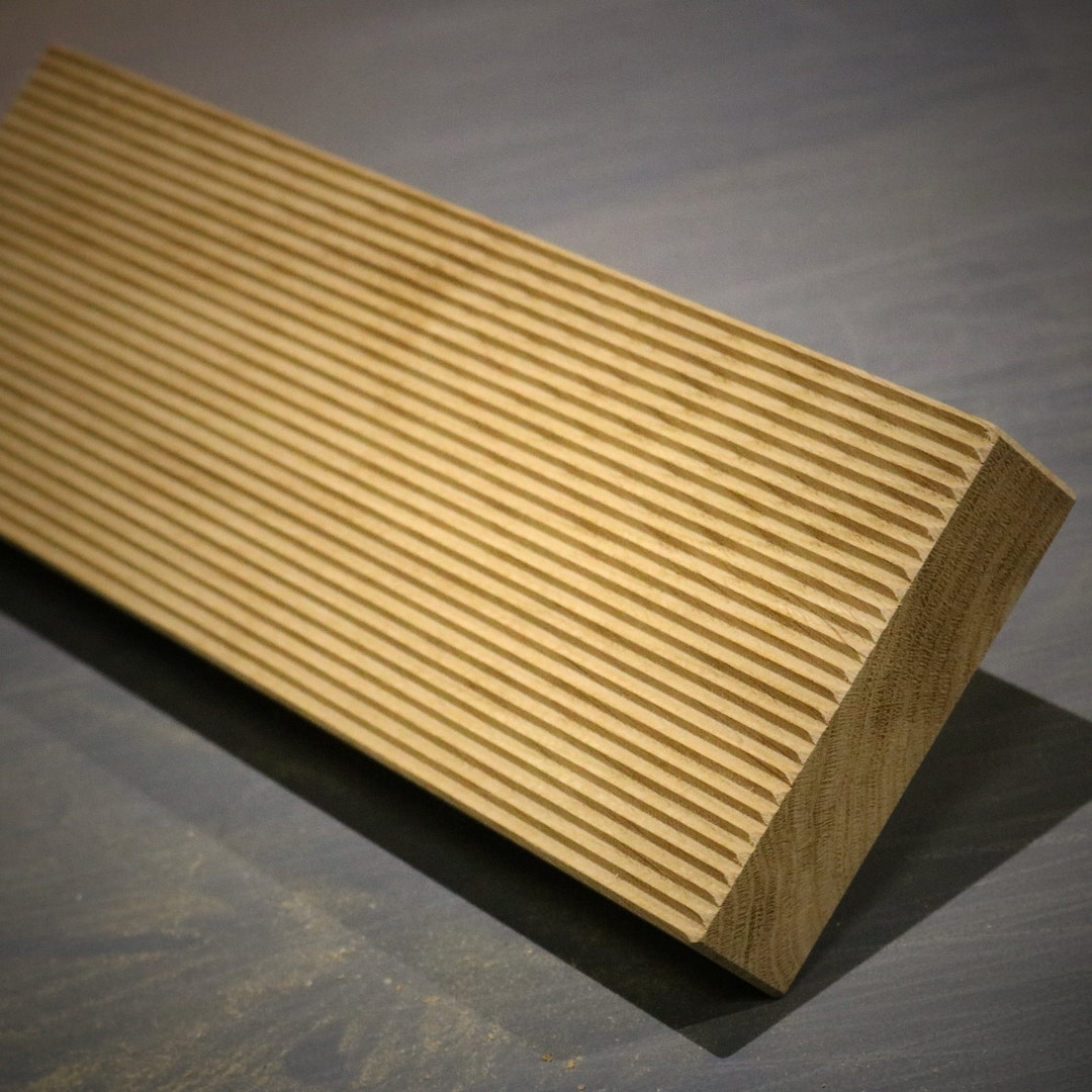 Handmade Oak Wood Pasta Board, Ribbed Kitchen Board - Etsy