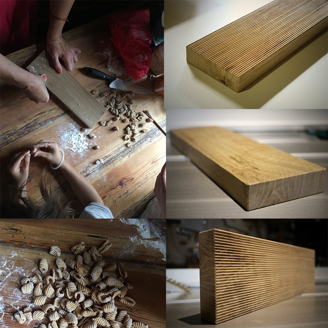 Oak Wood Pasta Board, Handmade, Table Board, Kitchen Board - Etsy