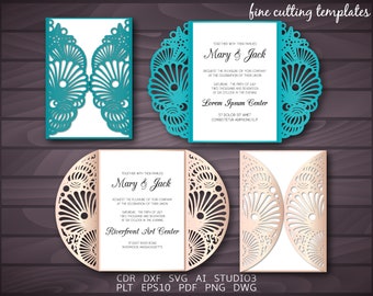 Shell invitations | Etsy
