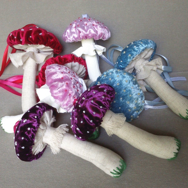 Textile Mushroom - Etsy