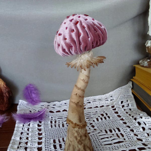 Textile Mushroom - Etsy