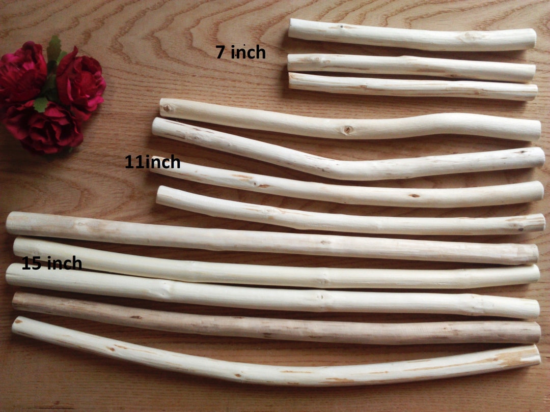 Driftwood Branch 15 -11 -7 Inch, Polished Macrame Stick, Macrame Rods ...