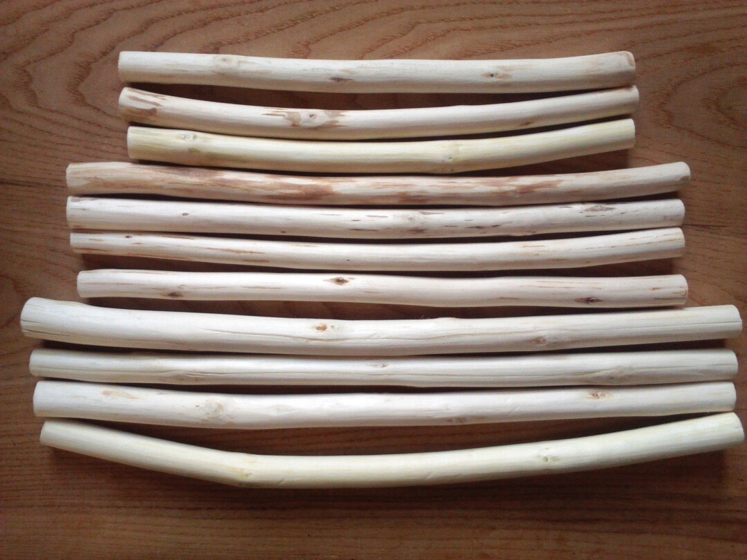 Macrame Sticks 14 12 10 Inch. Polished Macrame Rods. Wooden Dowel for ...