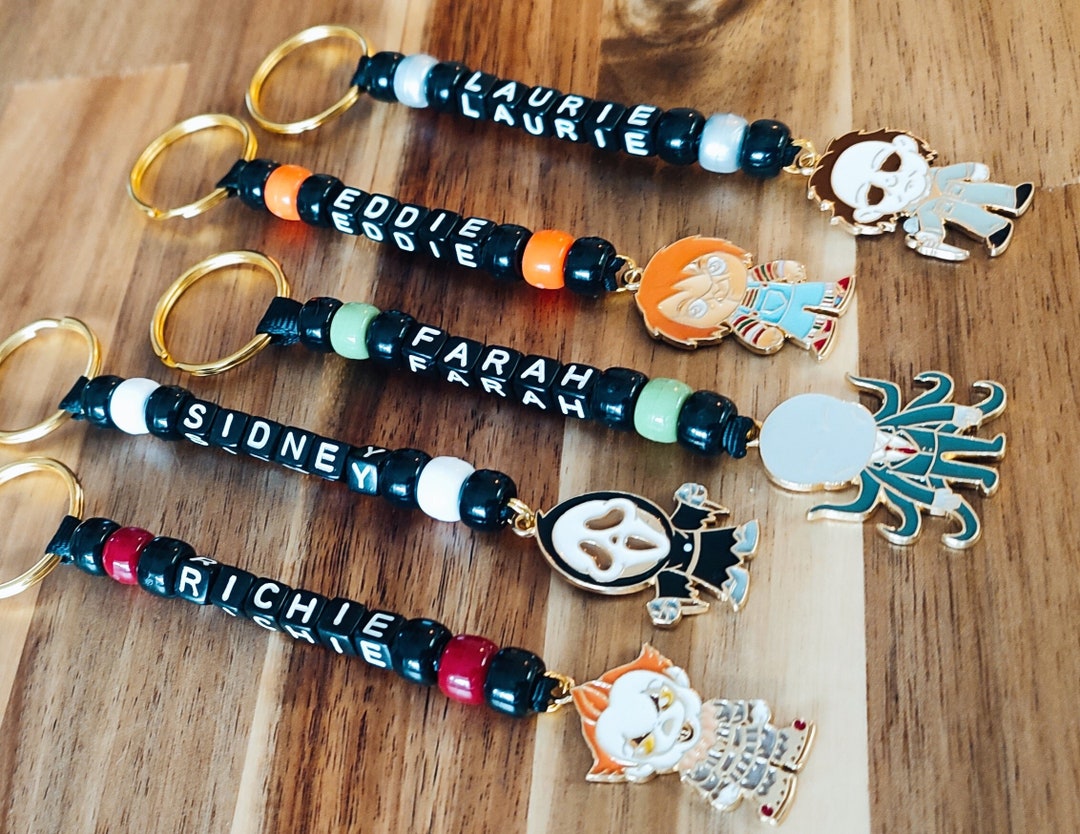 PERSONALISED IT Pennywise the Clown Keyring Horror Any NAME Keychain - Etsy