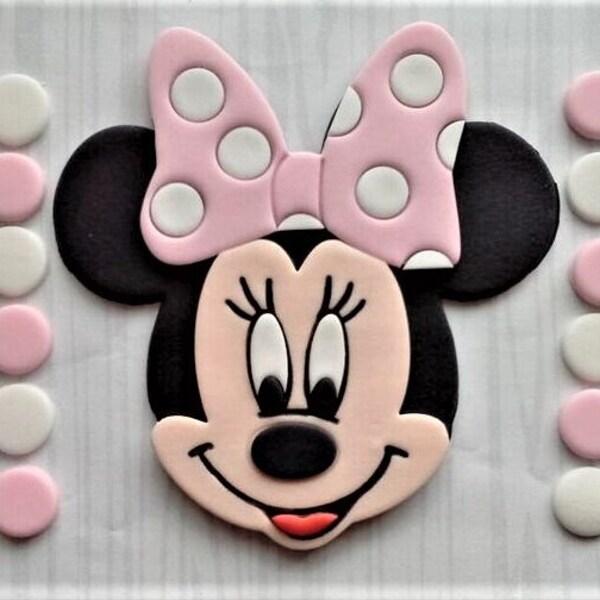 Fondant Minnie Mouse - Etsy