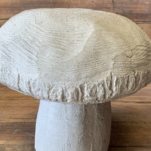 Stone Garden Traditional Large Toadstool Mushroom 2 Piece - Etsy UK