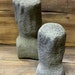 Stone Garden Pair of Moai Easter Island Head Tiki Ornaments Statues - Etsy UK