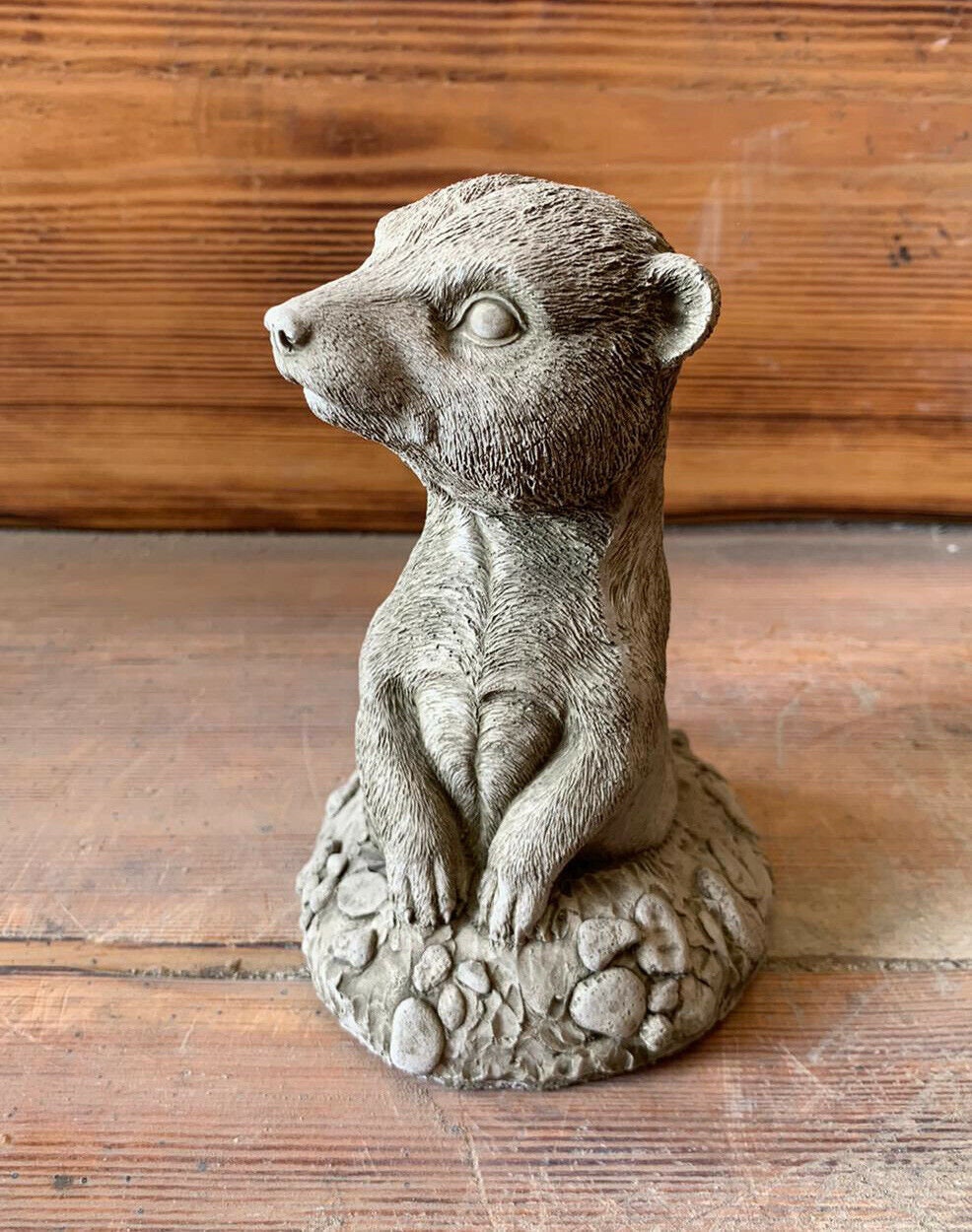 Stone Garden Submerged Digging Meerkat Statue Ornament - Etsy UK