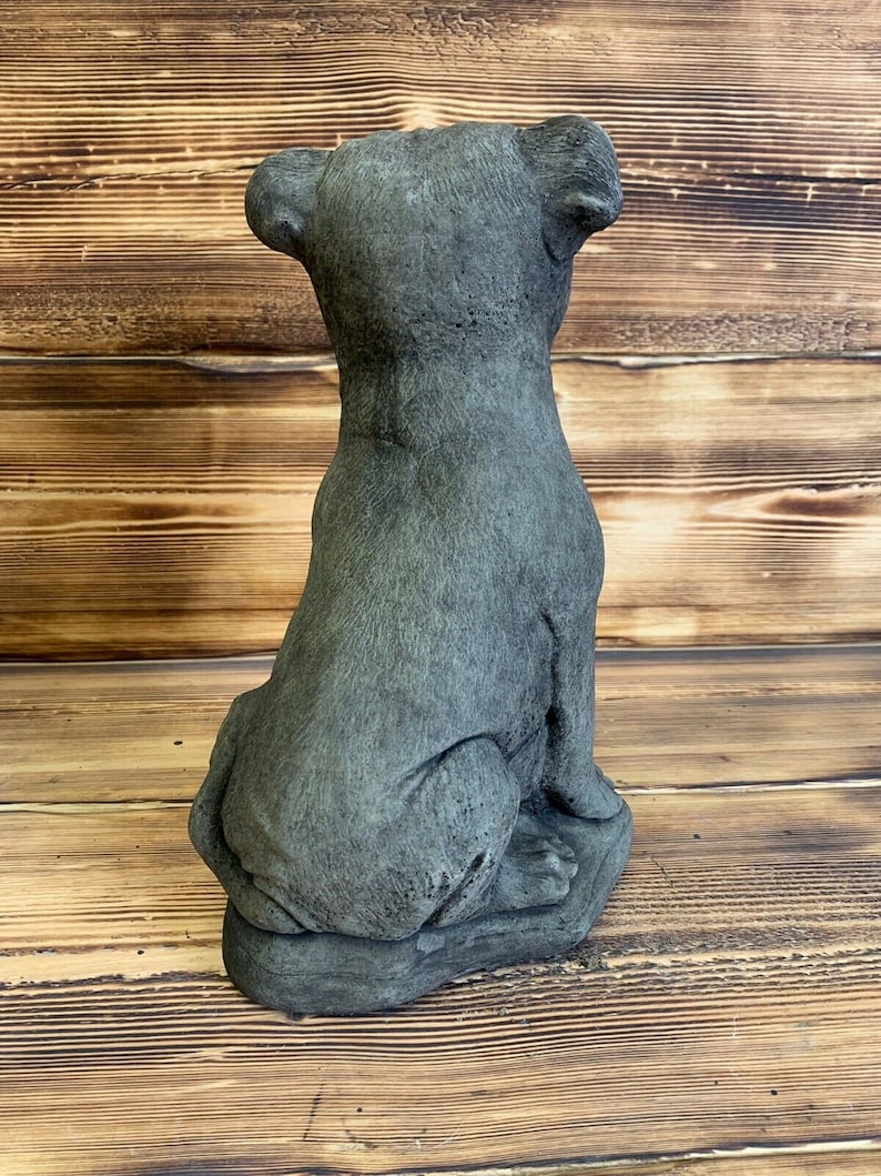Stone Garden Large Staffordshire Staffy Bull Terrier Dog Gift - Etsy