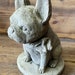 Stone Garden Sitting French Bulldog Frenchie Dog Puppy Gift Ornament ...