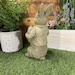 Stone Garden Wind in the Willows 'rabbit With Spade' Concrete Statue ...