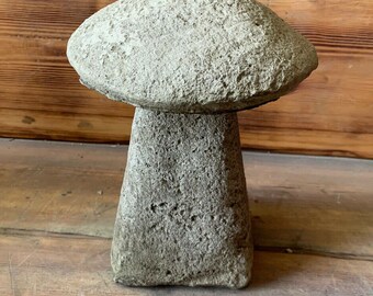 Stone Garden Traditional Large Toadstool Mushroom 2 Piece | Etsy UK
