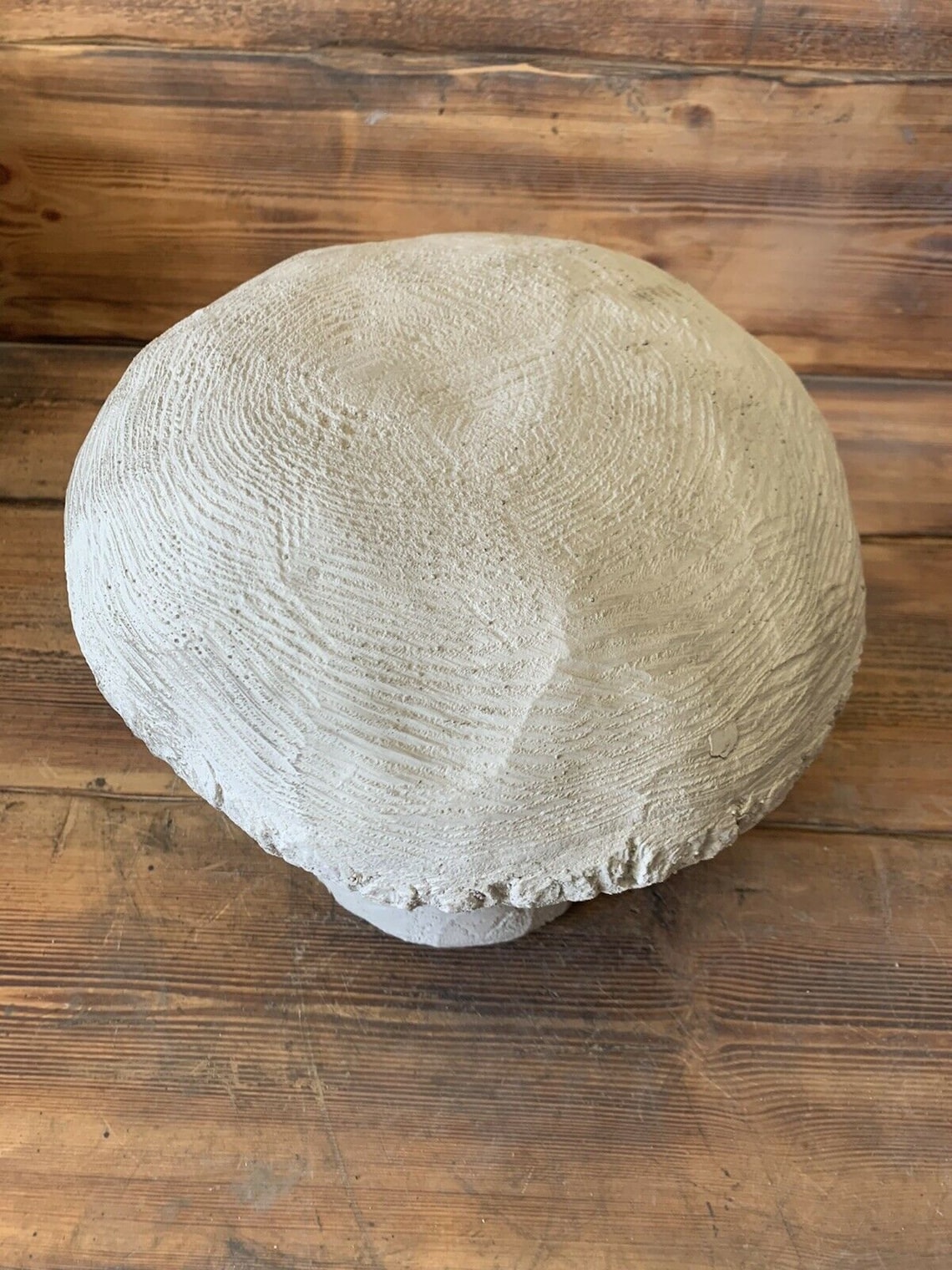 Stone Garden Traditional Large Toadstool Mushroom 2 Piece Concrete ...