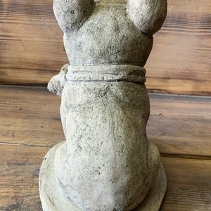 Stone Garden Sitting French Bulldog Frenchie Dog Puppy Gift Ornament ...