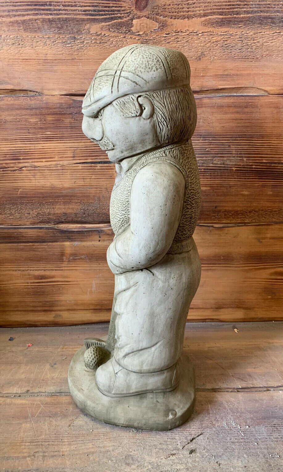Stone Garden Large Golf Man Player Gift Statue Ornament - Etsy UK